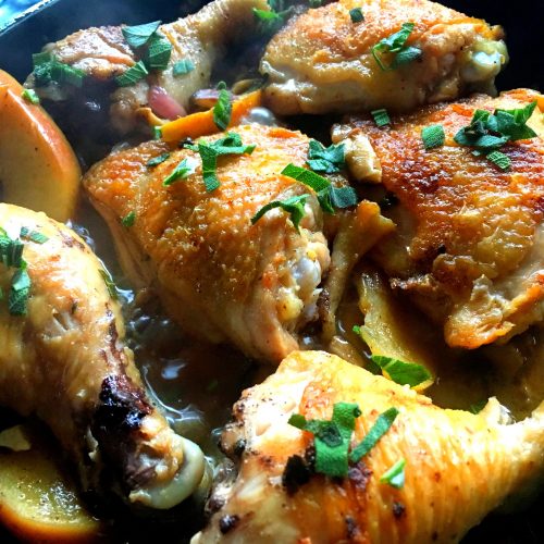 Chicken with Sage - Chrysalis Herbs